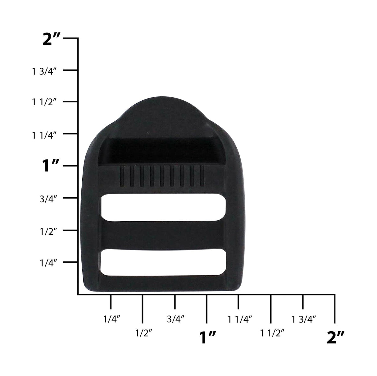 1" Black, Tension Lock, Plastic, #TL-1 – Weaver Leather Supply