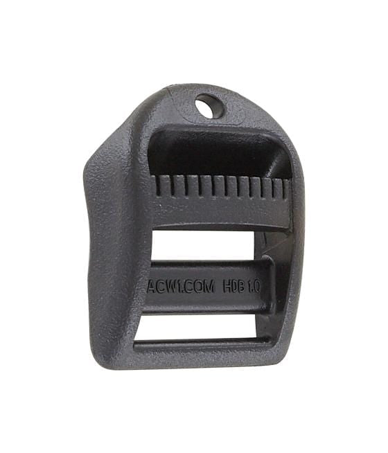1", Black, Tensionlock With Hole, Plastic, #TL-1-WH – Weaver Leather Supply