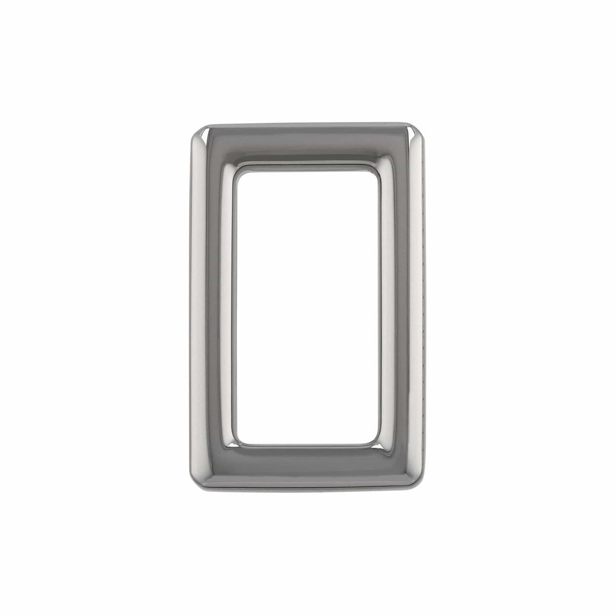 1" Gunmetal, Rectangular Ring, Zinc Alloy, #P-3113-GUNM – Weaver ...