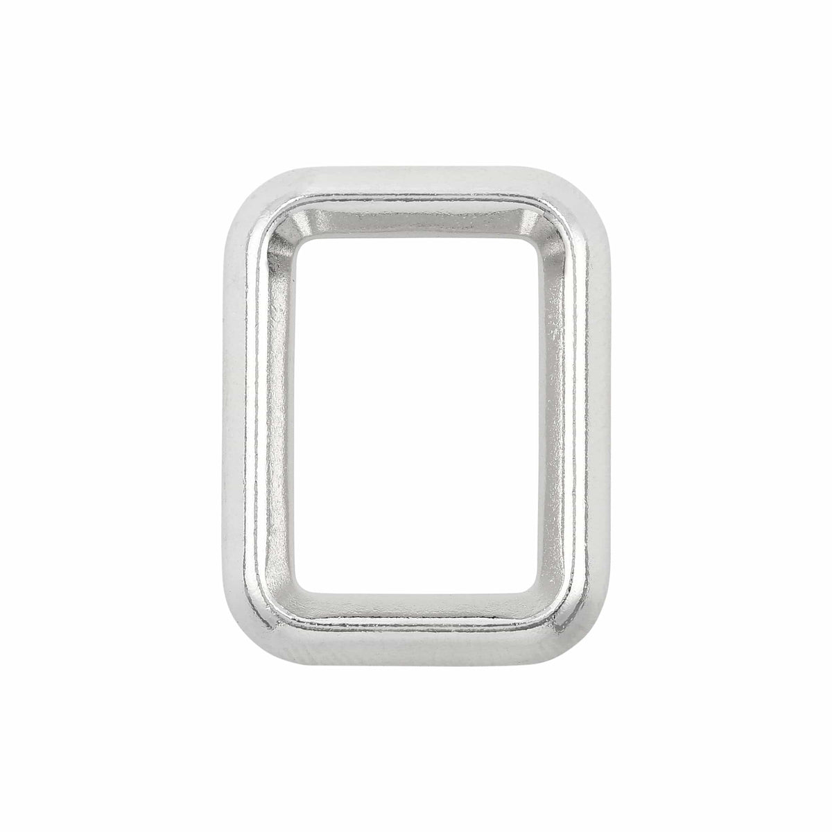 1" Shiny Nickel, Beveled Rectangular Ring, Zinc Alloy, #P-2873-NIC ...