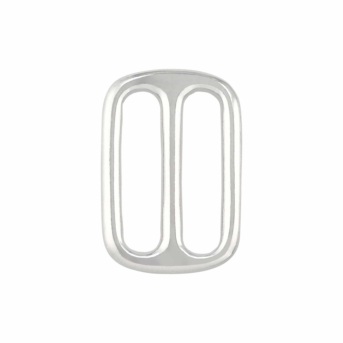 1" Shiny Nickel, Cast Tri Glide Slide, Solid Brass – Weaver Leather Supply
