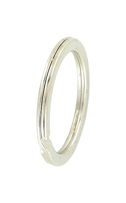 1" Nickel, Split Key Ring, Steel, #L-2947-NP – Weaver Leather Supply