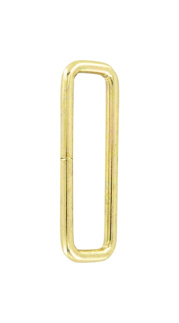 2" Shiny Brass, Rectangular Ring, Steel, #C-25-2-BP – Weaver Leather Supply