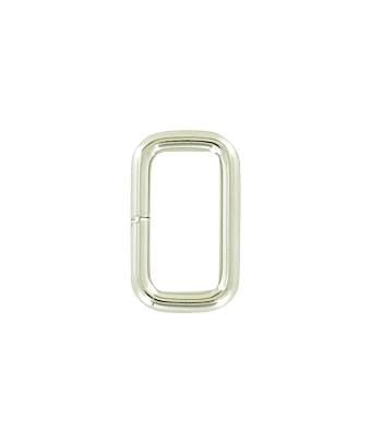 3/4" Shiny Nickel, Split Rectangular Ring, Steel, #P-3220-3-4-NP ...