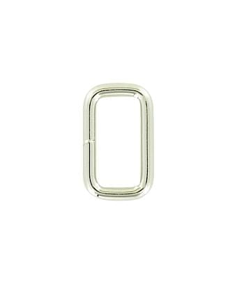 3/4" Shiny Nickel, Split Rectangular Ring, Steel, #P-3220-3-4-NP ...