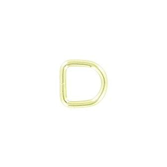 3/8" Brass, Split D Ring, Steel, #P-2116-BP – Weaver Leather Supply