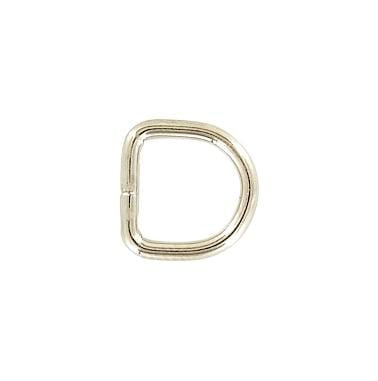 3/8" Nickel, Welded D Ring, Steel, #P-2227-NP – Weaver Leather Supply