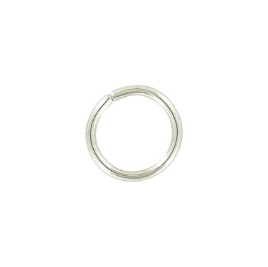 5/8" Shiny Nickel, Split Round Ring, Steel – Weaver Leather Supply