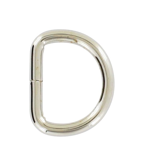 5/8" Nickel, Split D-Ring, Steel, #D-104-NP – Weaver Leather Supply