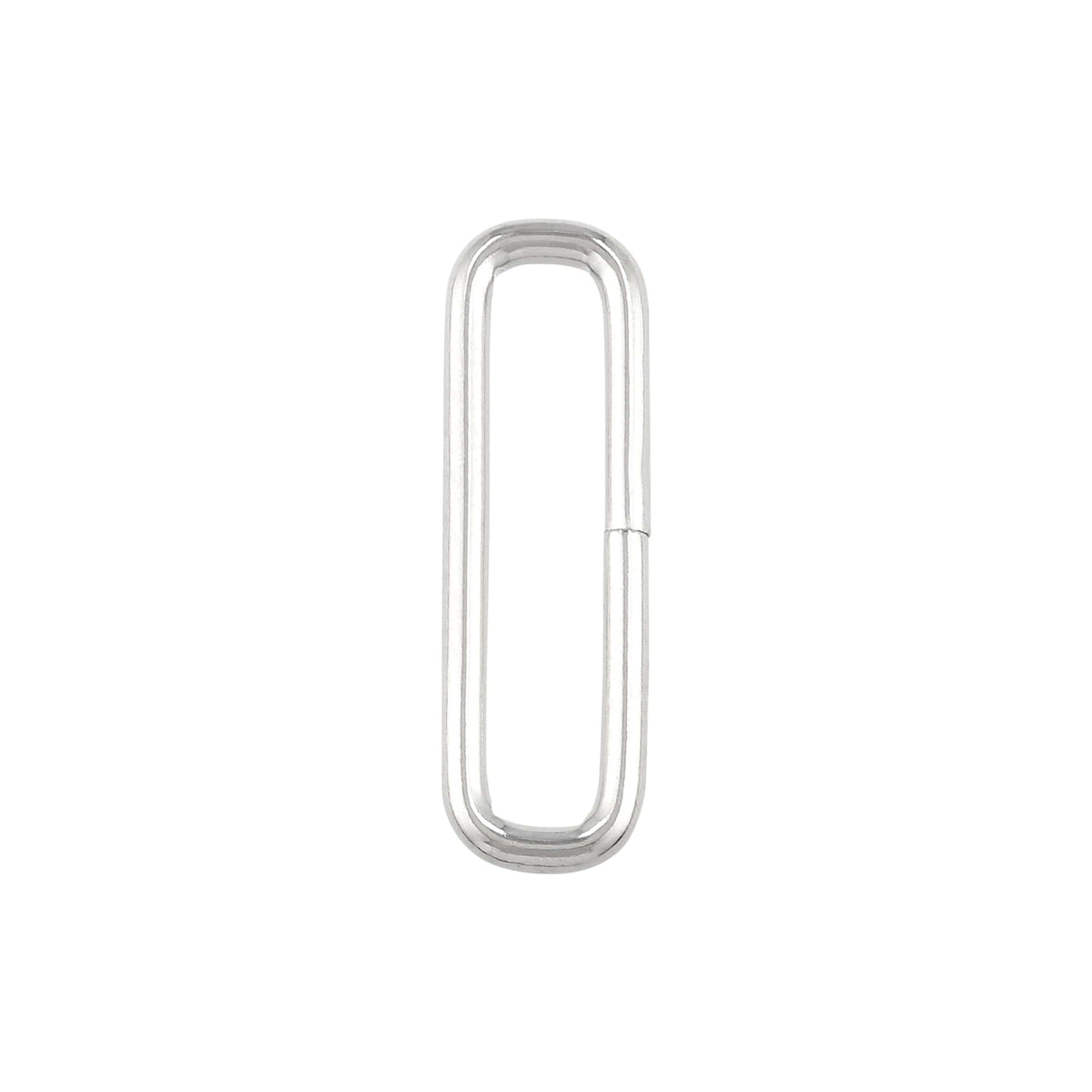 7/8" Nickel, Rectangular Ring, Steel – Weaver Leather Supply