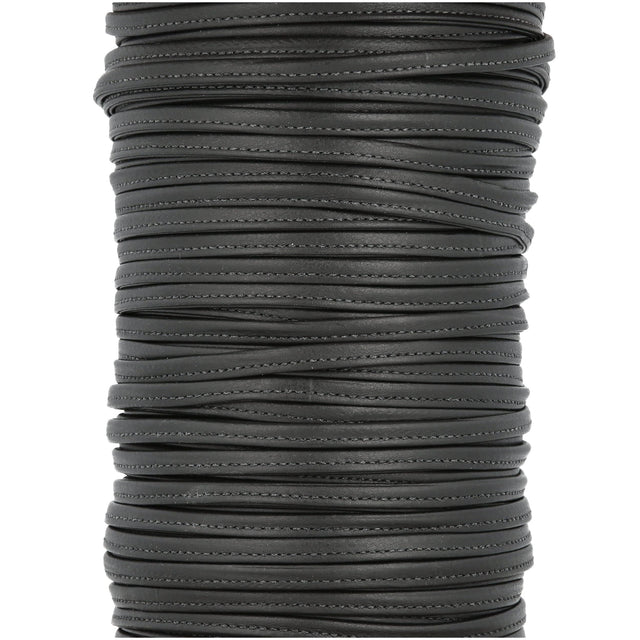 1/4" Black, Tubular Leather Strapping, Leather – Weaver Leather Supply