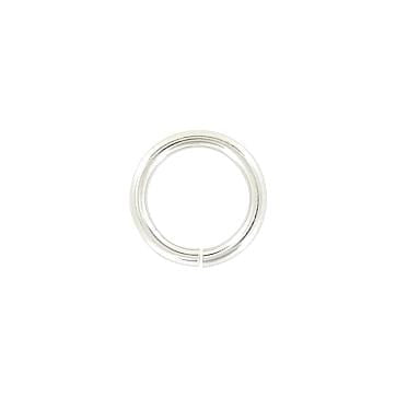 3/8" Nickel, Split Round Jump Ring, Solid Brass, #A-2-1-2-SBN – Weaver ...