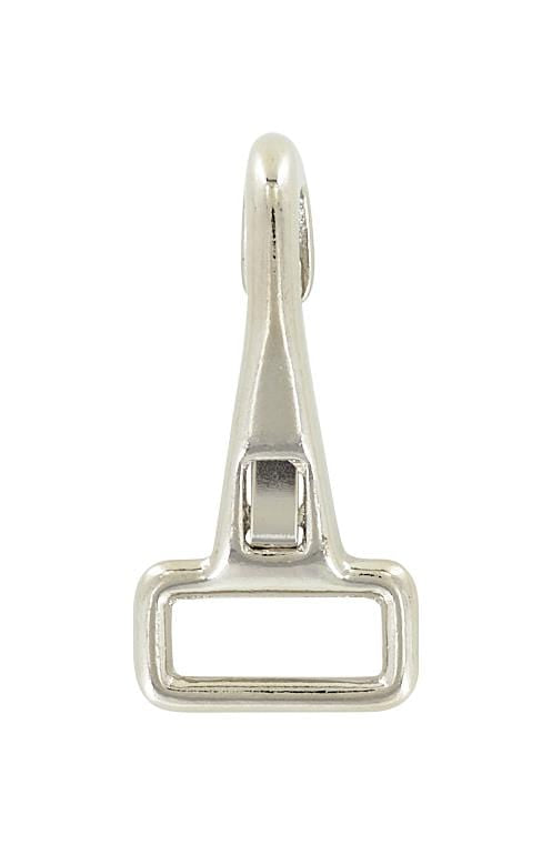 1" Nickel, Halter Snap Hook, Steel, #C-66 – Weaver Leather Supply