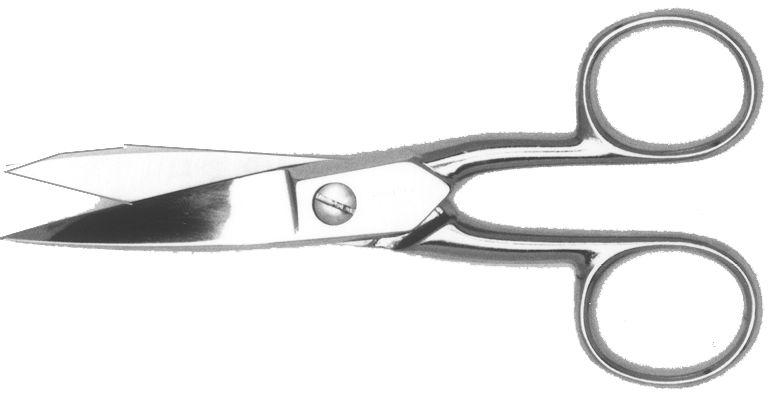 5" Craft, Gingher Scissors, Steel, #T-1305