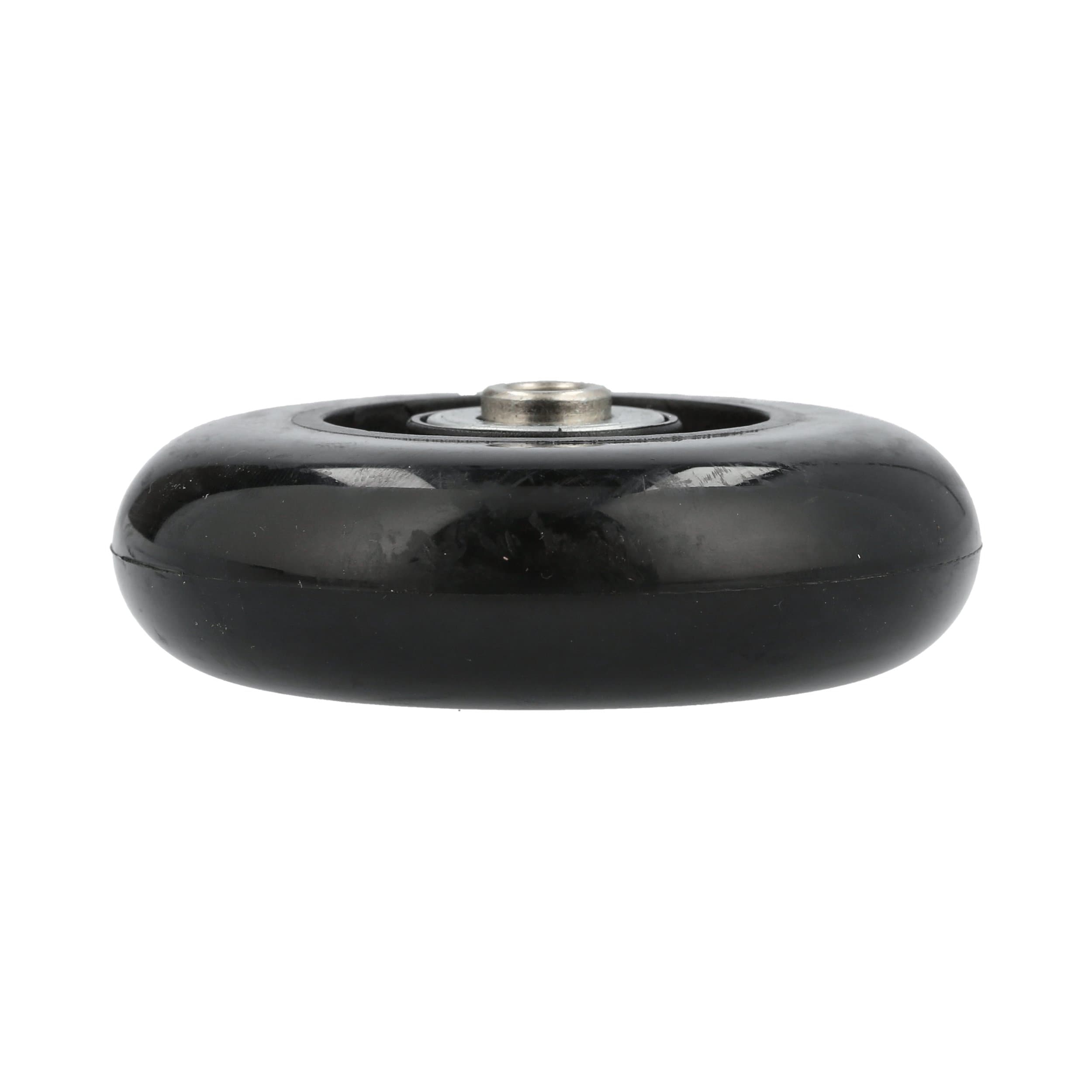 78mm Black, Ball Bearing Wheel, Plastic, #L-3624