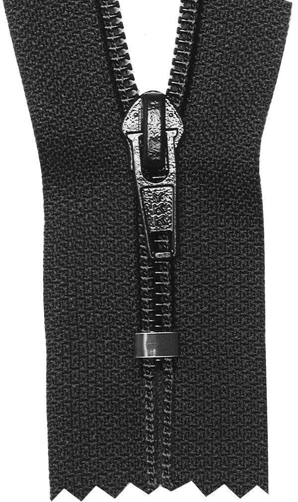 #5 Coil, Black, 12" YKK Closed End Boot Zipper, Nylon, #560-12-BLK ...