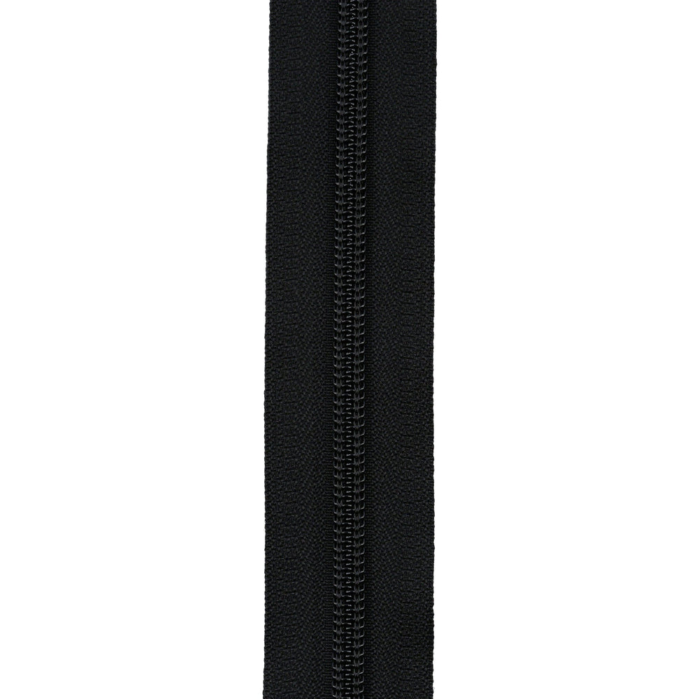 #5 Coil, Black, 30" YKK Separating Jacket Zipper, Nylon, #5CF-30-BLK