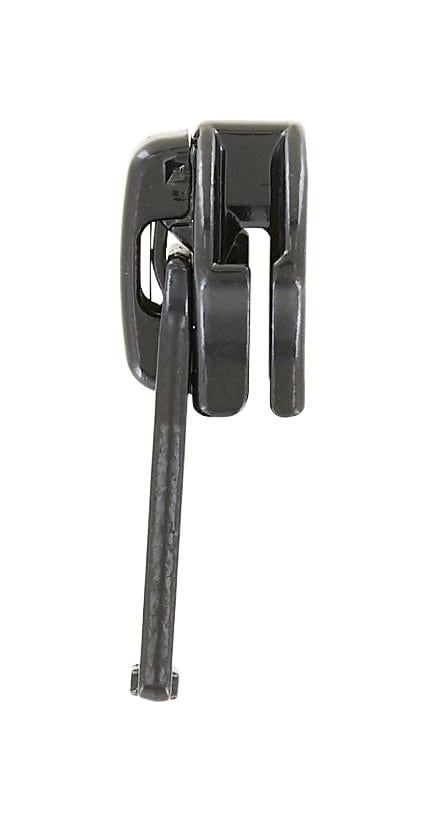 #5 Shiny Black, Coil, YKK Short Tab Auto Lock Zipper Slider, Zinc Allo ...
