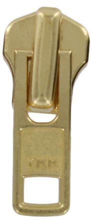 #8 Brass, Metal, YKK Auto Lock Zipper Slider, Zinc Alloy, #8M-1-BP ...